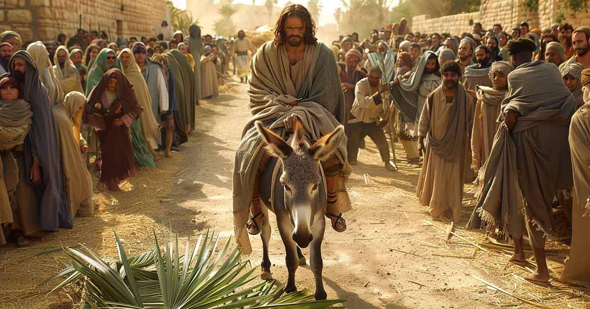 Jesus Of Nazareth Palm Sunday